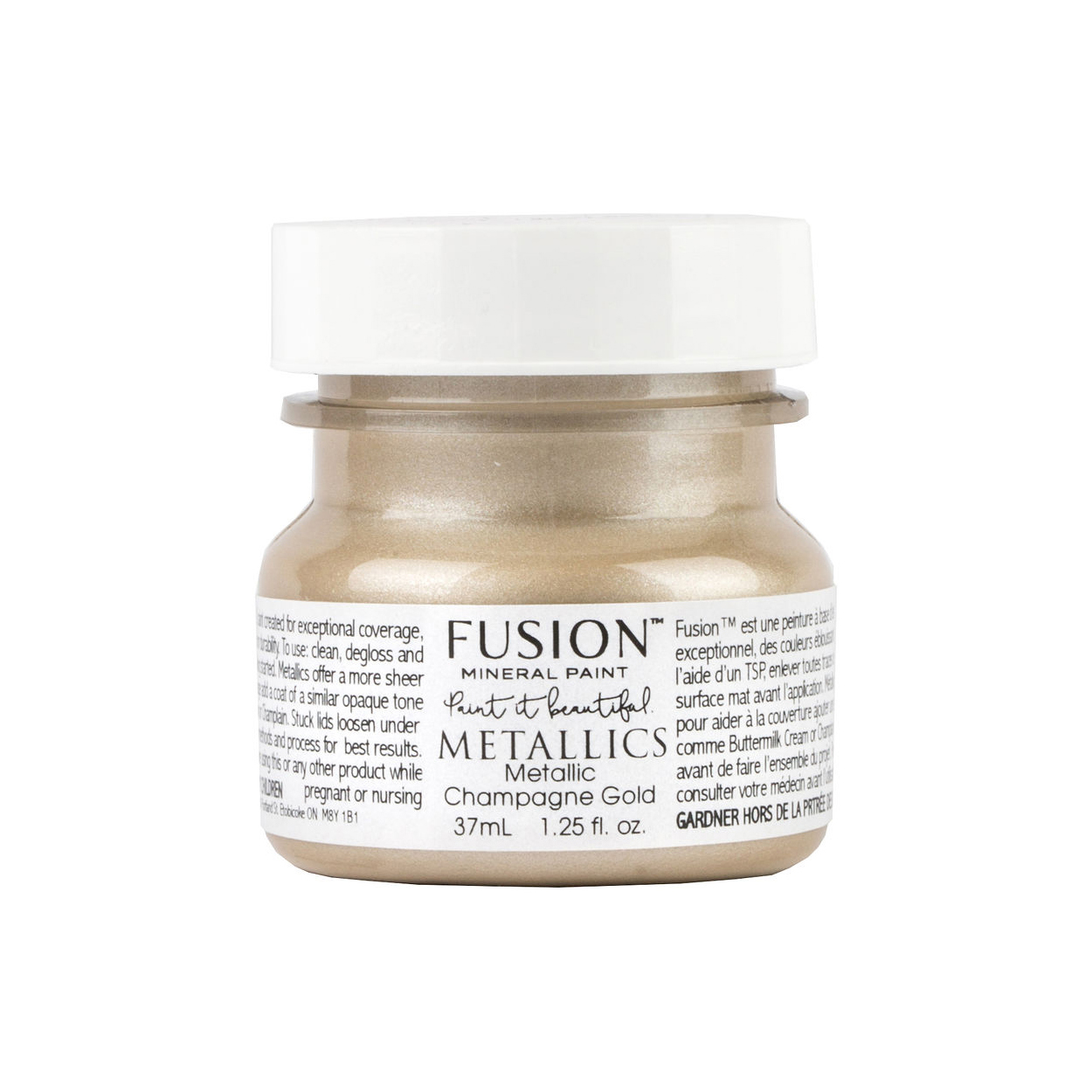 Fusion Metallic Paint - Champagne Gold – Inland Fine Furnishings
